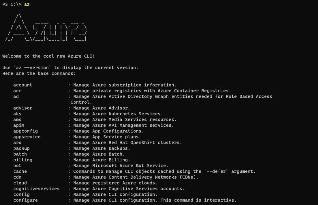 How To Get Command Help In Azure Cli The Automation Code