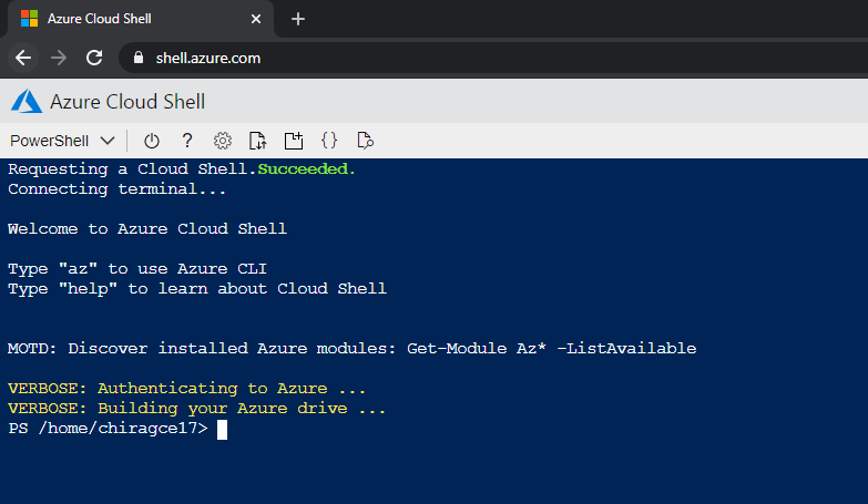 How To Use Azure Cloud Shell For Operations The Automation Code